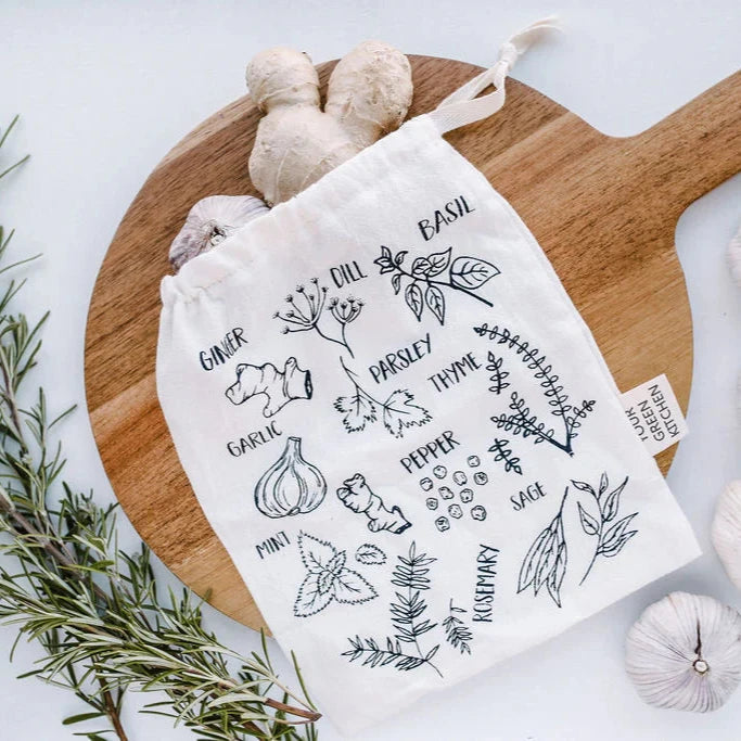 Reusable Herb Bag by Your Green Kitchen | The Apothecary in Inglewood