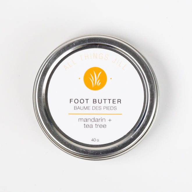 Foot Butter - Mandarin + Tea Tree | All Things Jill – The Apothecary in ...
